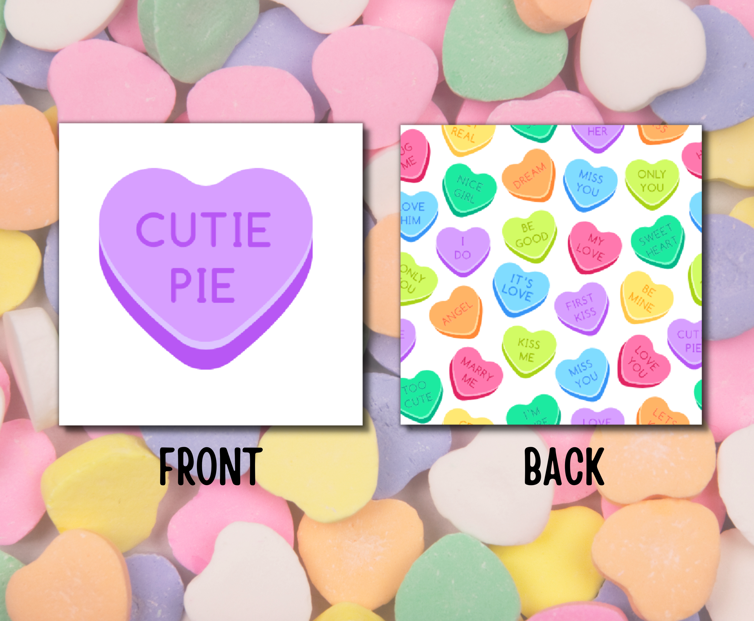 Candy Heart Matching Game – Free Print + Play